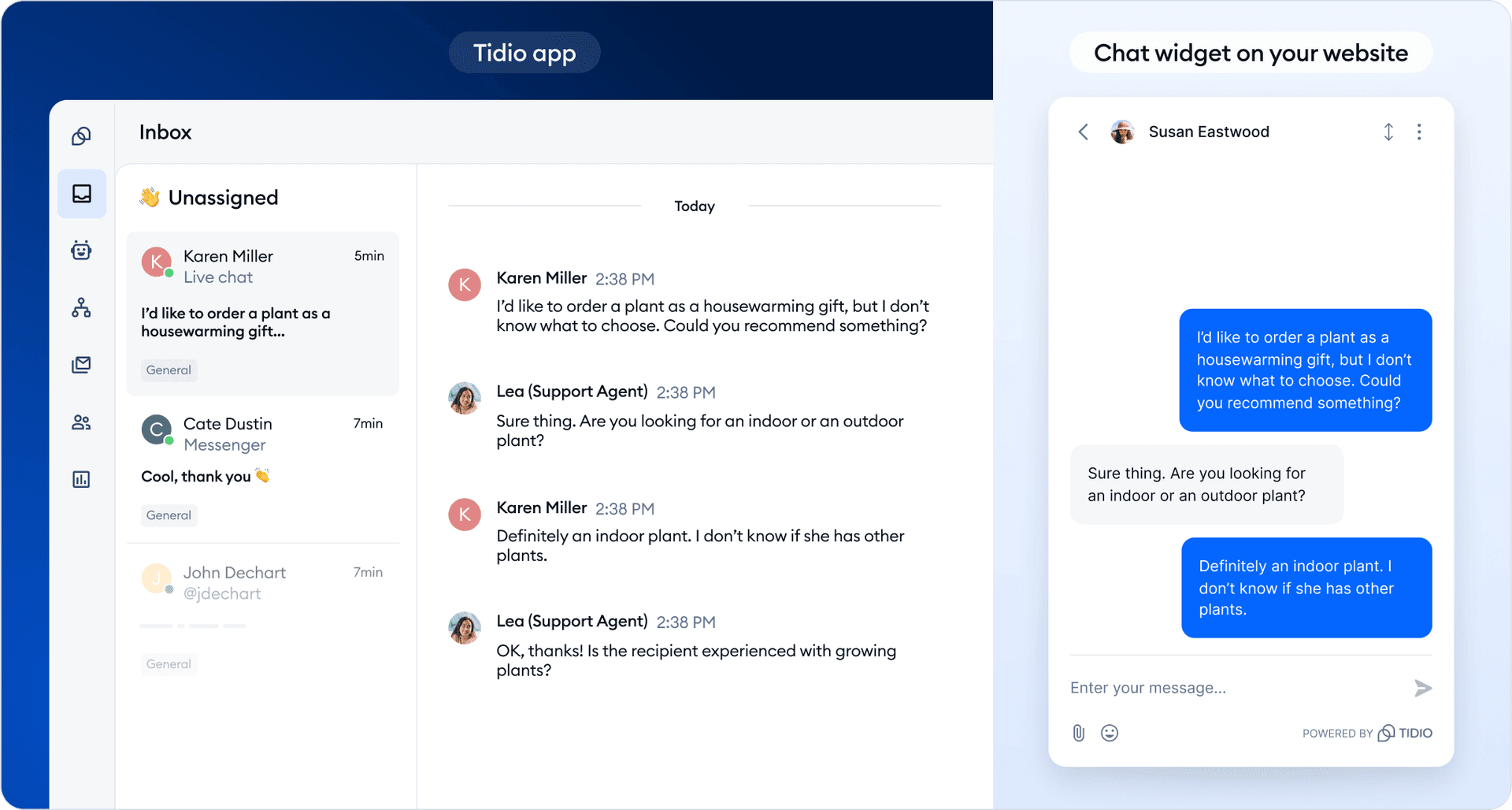 Free Trial Live Chat Software for Support & Engagement | Tidio