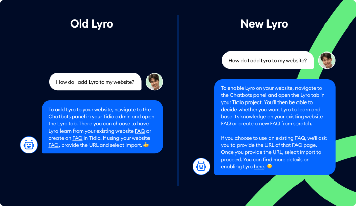 New Milestone Release — Our Latest Enhancements to Lyro AI Chatbot