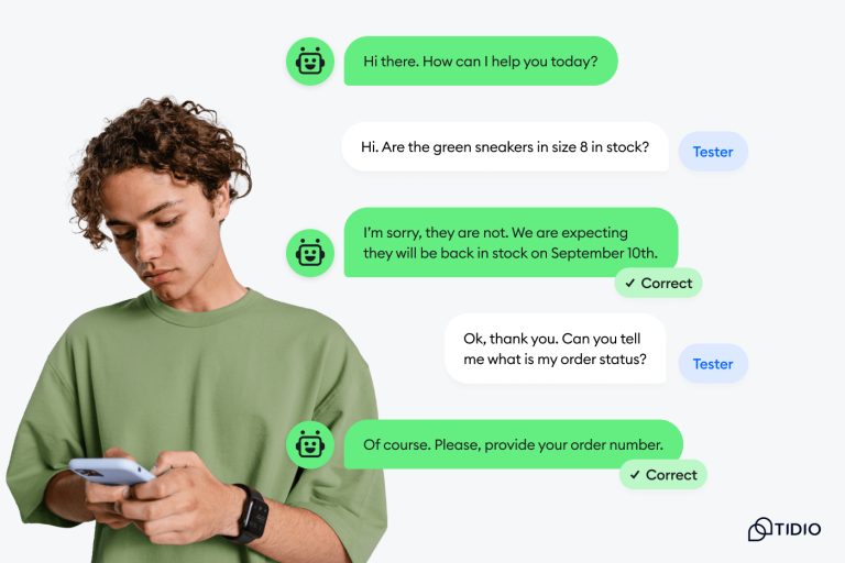 How To Do Chatbot Testing? Guide, Types of Tests & Checklist | Tidio