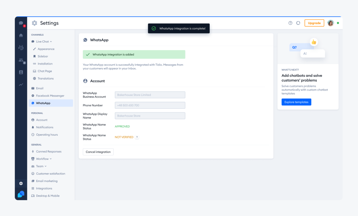 How To Create A WhatsApp Chatbot in 8 Steps [Free & No-Code]