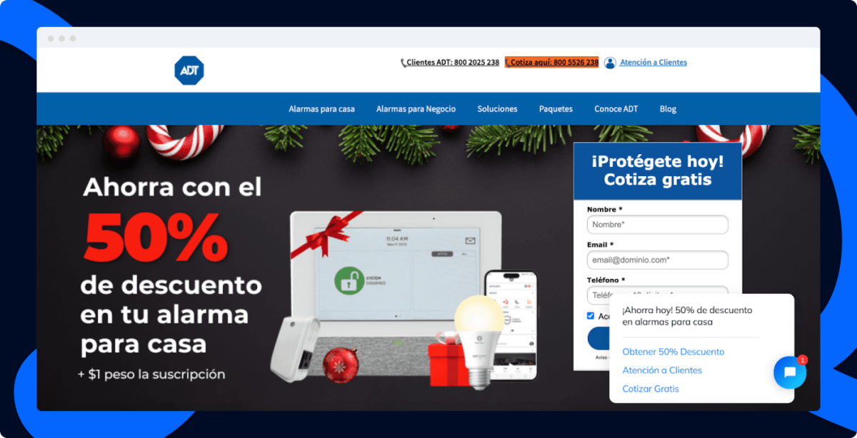 ADT Security Service Boosts Sales By 17% Using Tidio