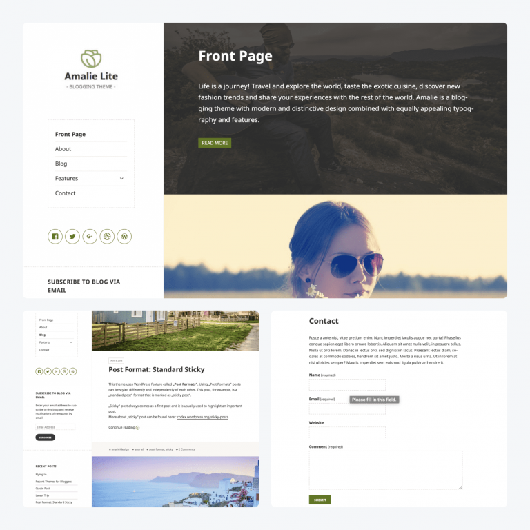 50+ Best Free Minimalist WordPress Themes (2025)