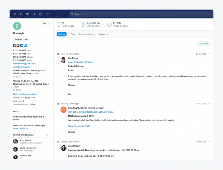 18 Free CRM Software for Your Business [Reviews 2025]
