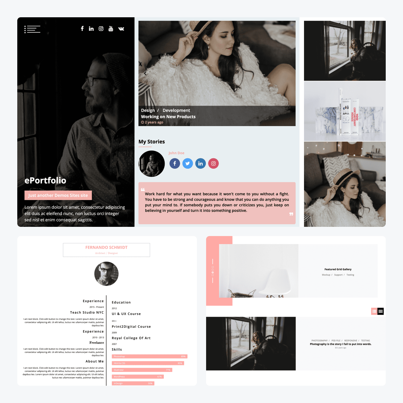 50+ Best Free Minimalist WordPress Themes (2025)