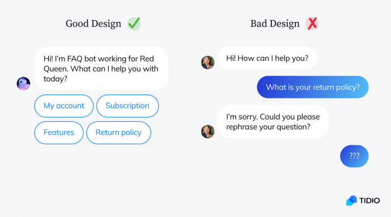 Chatbot Design Best Practices & Examples: How to Design a Bot