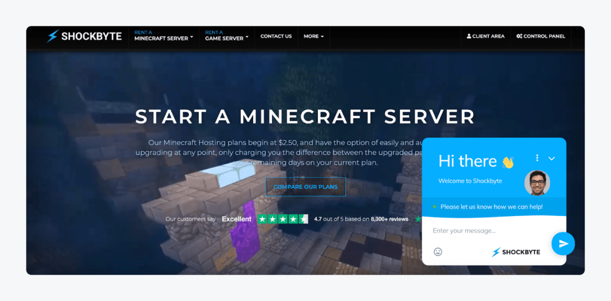 Shockbyte Slashes Response Times With Tidio Flows